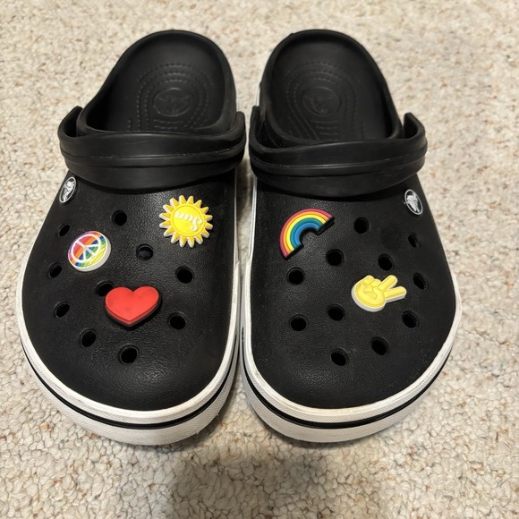 CROCS | Shoes | Crocs Classic Back Strap Clog Sandals Unisex M8 W W ...